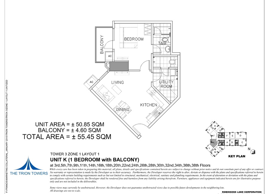 RENT TO OWN 1 BEDROOM CONDO FOR SALE AT TRION TOWERS BGC TAGUIG CITY ...