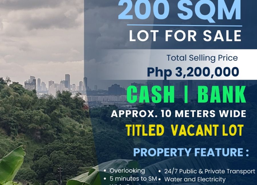 Overlooking ANGONO LOT FOR SALE