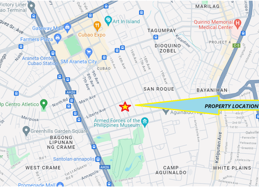 12th Ave. Cubao Property For Sale