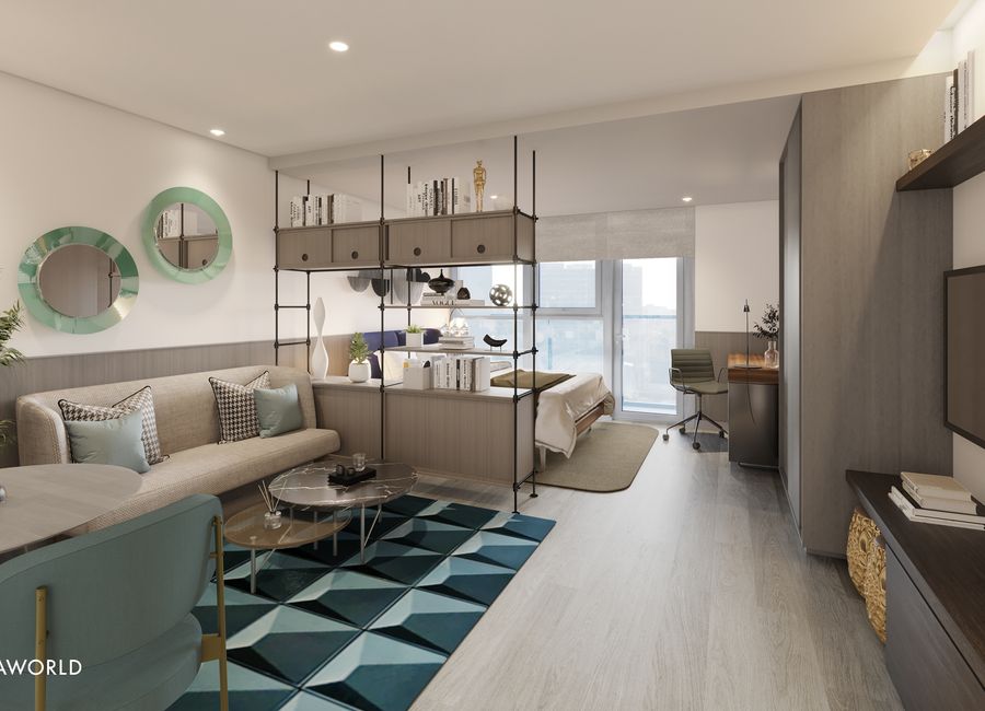 Uptown Modern Studio Unit For Sale in Uptown Bonifacio Taguig near ISM BSM