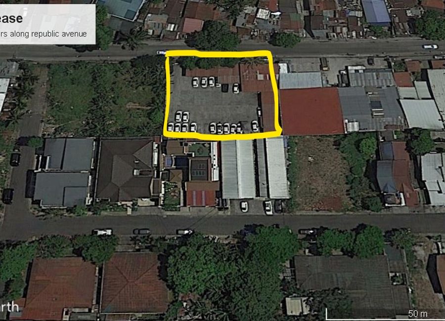 1,200 sqm Lot For Lease at Pasong Tamo, Quezon City