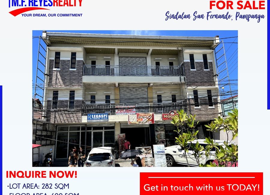 Commercial Building for Sale | near Jollibee Sindalan in San Fernando