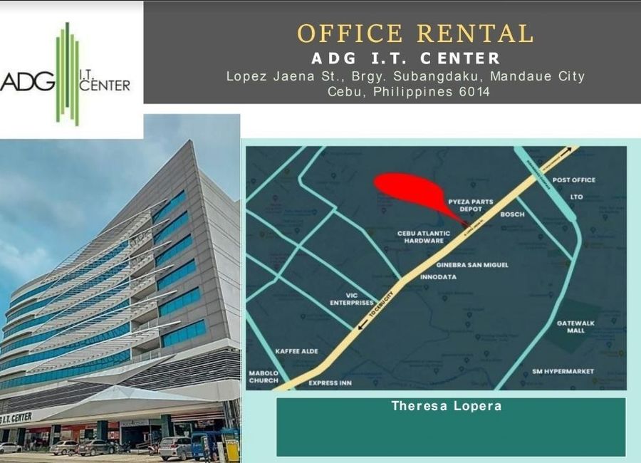 PROPERTY # 8065 ADG IT Center (Office Space for Lease) in Mandaue City ...