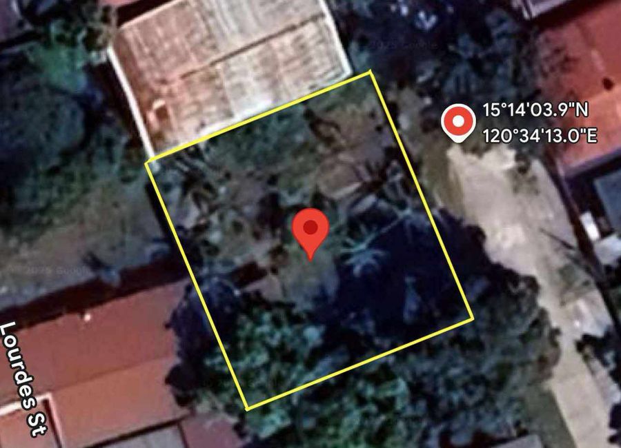 Gated Residential Lot 556 sqm in Dolores Mabalacat City, Pampanga for Sale