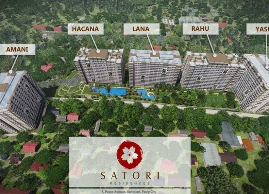 2 Bedroom Condo near Ayala Mall Feliz Mirea Satori Residence