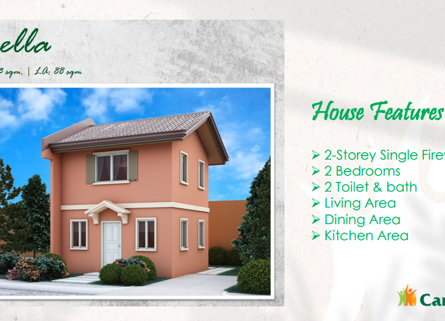 Pre-Selling Bella Units in Camella Isabela