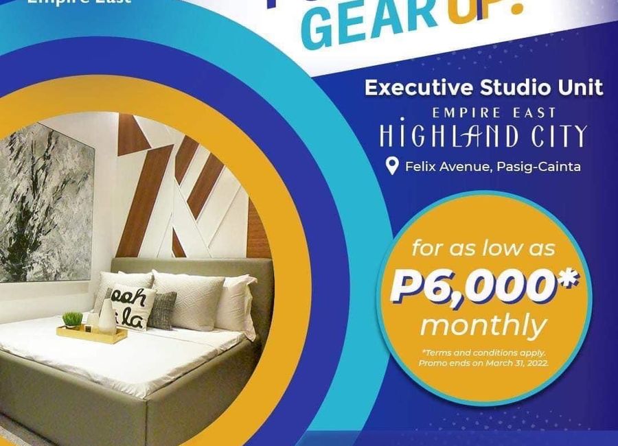 Pre-selling Studio Unit 6k Monthly No Spot Dp Rent To Own