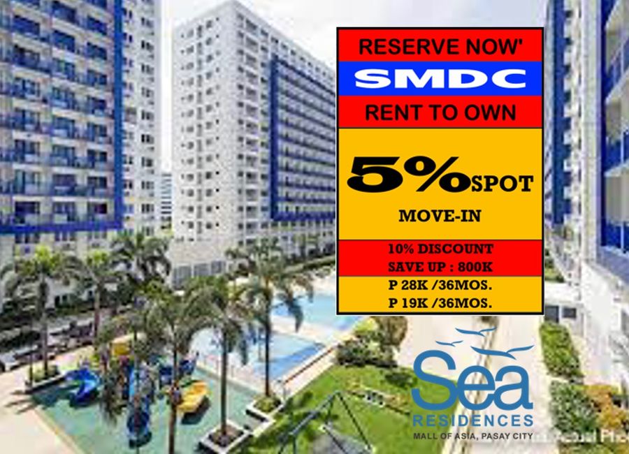 RENT TO OWN Condo in Pasay City , Mall of Asia at Sea Residences near ...