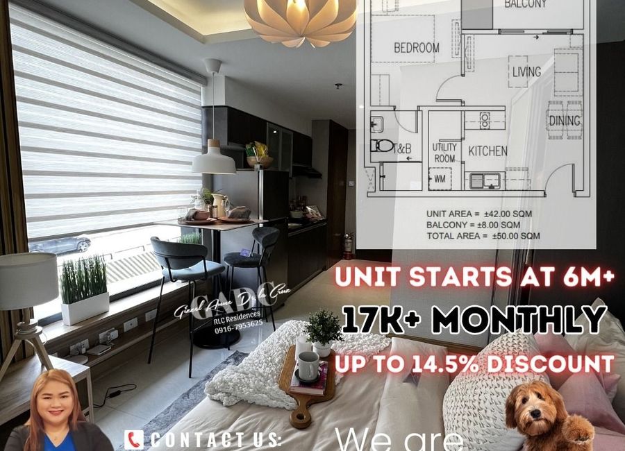 Affordable NO SPOT DP 1Bedroom Pre-Selling Condo for sale in Pasig at ...
