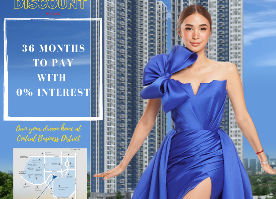 BGC Lease To Own in Trion Tower 3 w/ 10% Promo Discount
