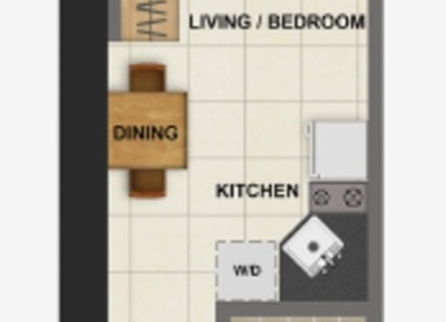 Studio Unit for Sale in Avida Towers Vireo Tower 1, Arca South, Taguig City