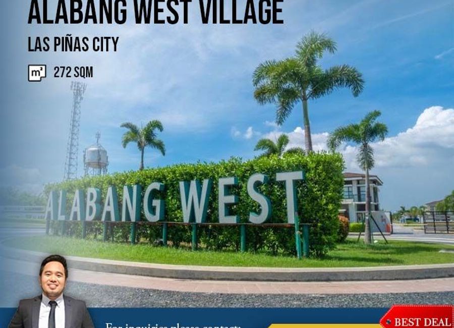 Residential Lot for Sale in Alabang West Village at Las Piñas City