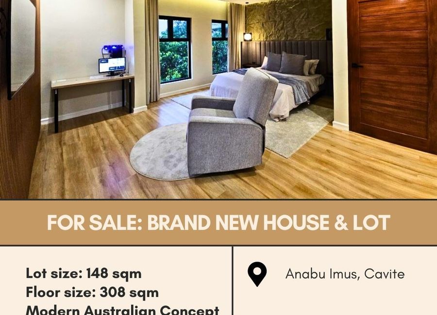 For Sale Brand New Modern House and Lot located at Anabu Imus, Cavite