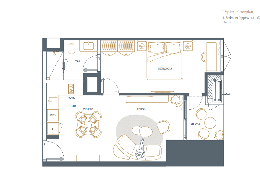 Best 1 Bedroom unit in Quezon City by Shang Properties Shang Summit ...
