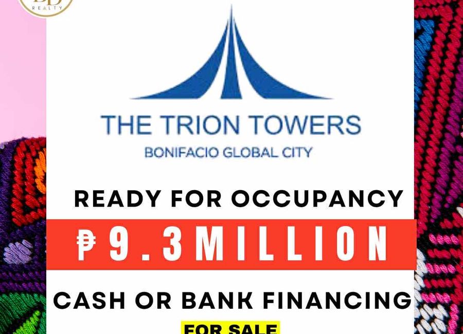 The Trion Towers, BGC, Taguig City Condo for Sale