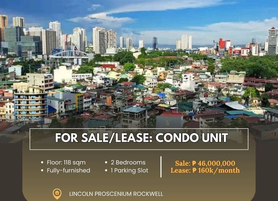 For Sale/Lease: Condo Unit located at Proscenium Rockwell Lincoln