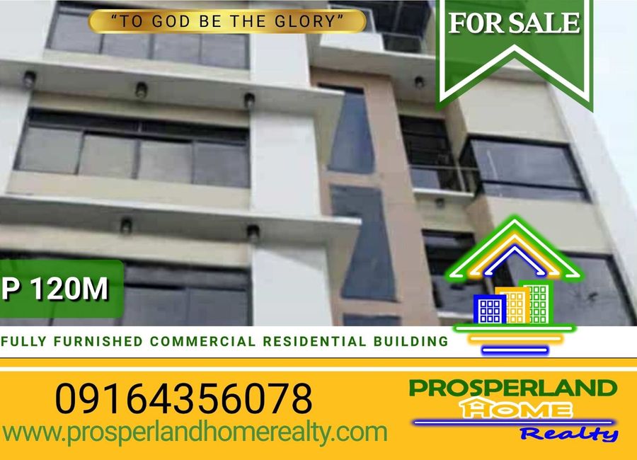 🏢 FOR SALE – 6-STOREY COMMERCIAL-RESIDENTIAL BUILDING