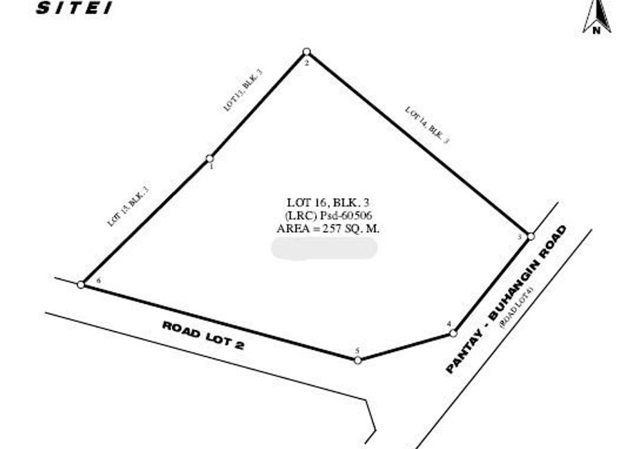 257 sqm Lot for Sale in San Roque Teresa Rizal