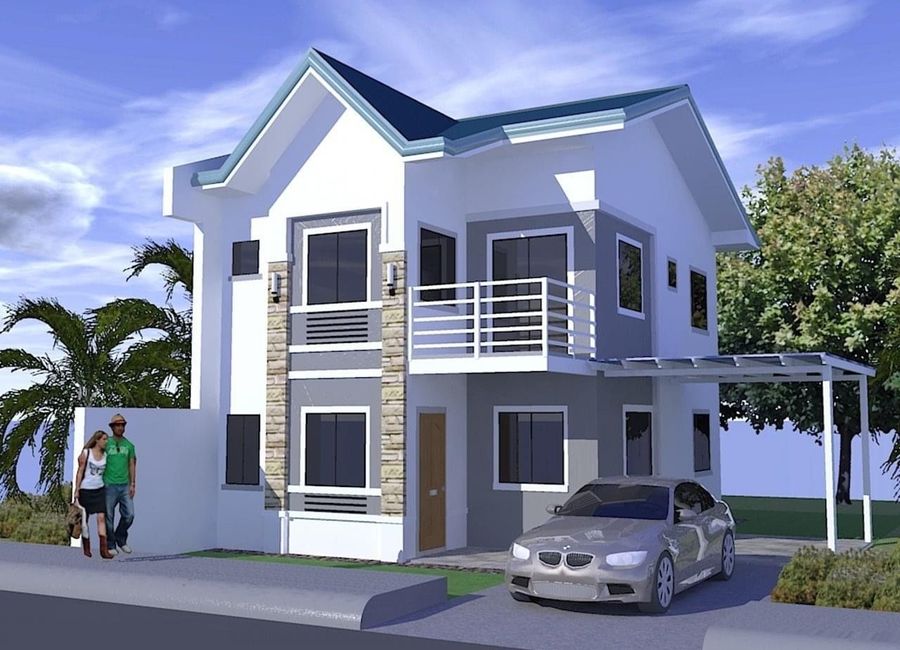 QC Living: New 2-Storey Single Attached Home with 65sq.m Floor Area - Rey