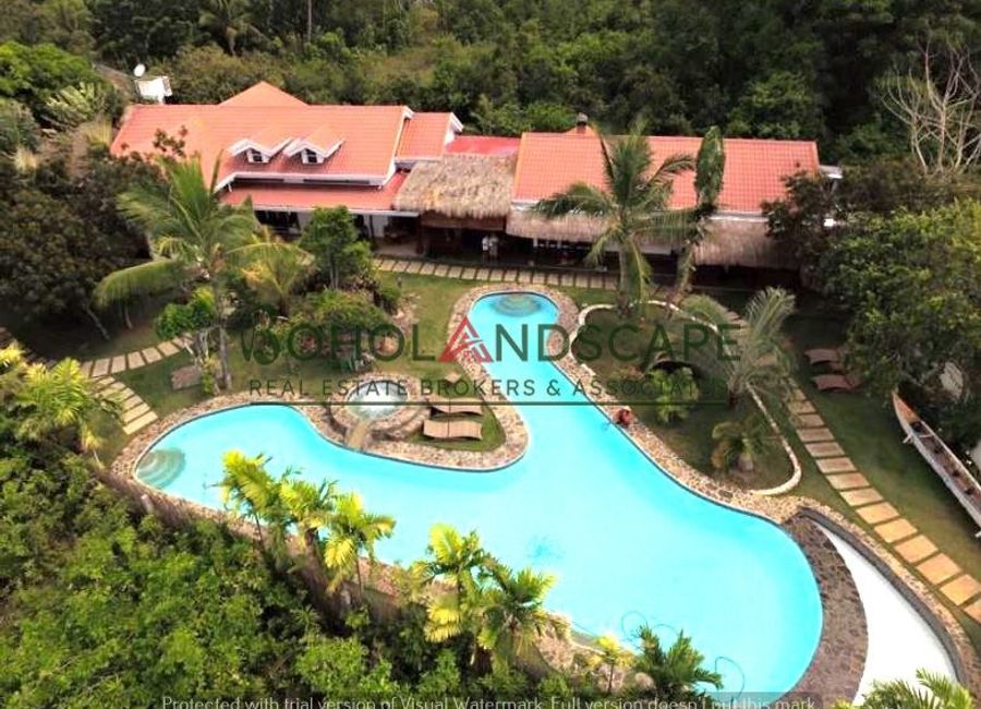 Operational Tropical Resort for Sale in Bolod, Panglao Island Bohol
