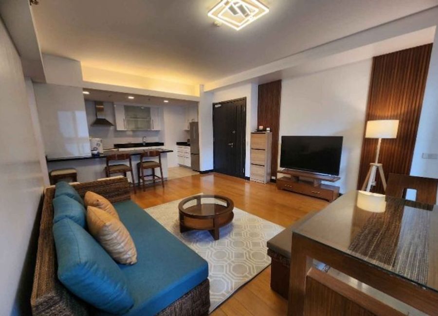 Nicely furnished and interior designed 1 bedroom for rent at One Serendra
