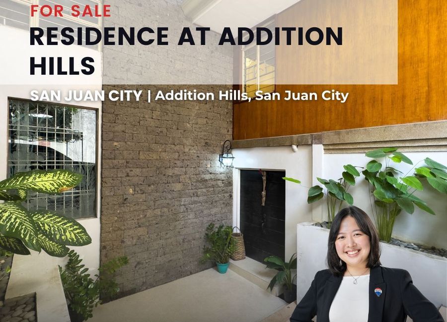FOR SALE: Residence at Addition Hills, San Juan City near Greenhills ...