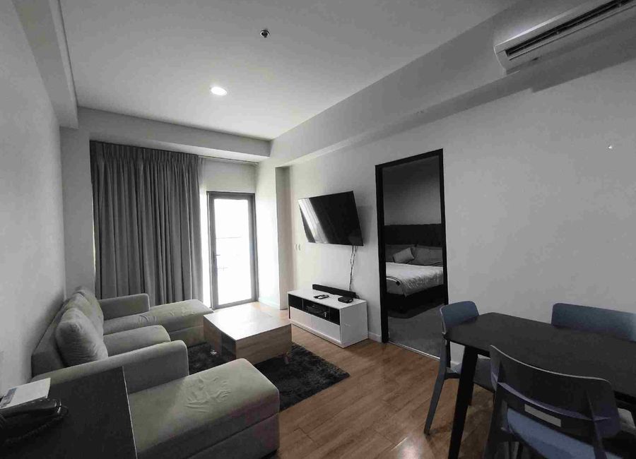 Fully-Furnished 1 Bedroom Condo Unit with Balcony at Solstice Towers at ...