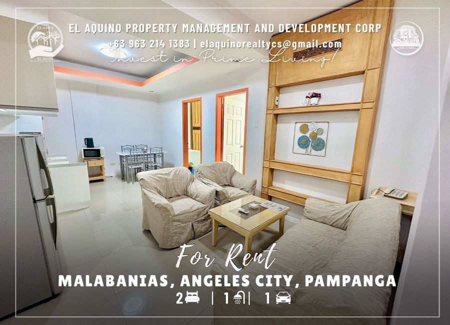 2-Bedroom Fully-Furnished Condotel Unit for Rent – Malabanias, Angeles ...
