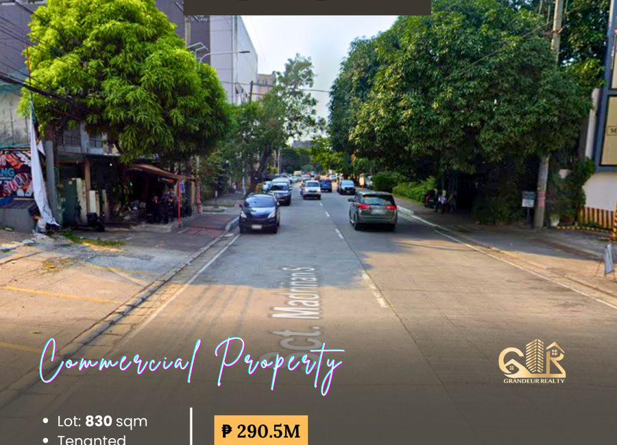 For Sale: Commercial Property located at Sct Madrinan, South Triangle, QC