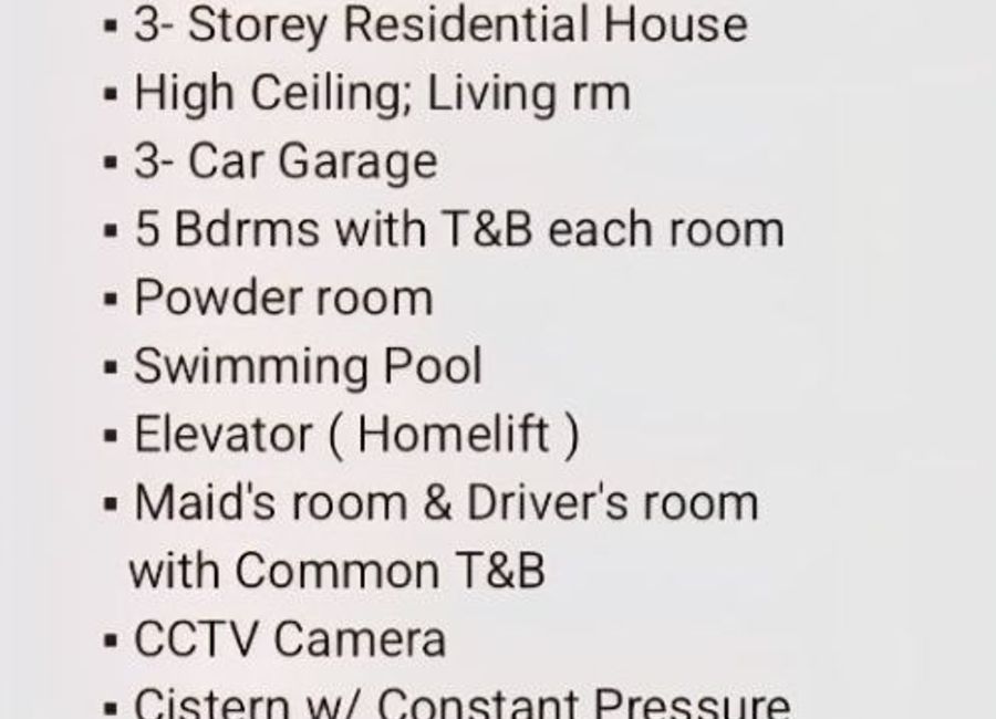 Own This Grand 5-Bedroom Home with Elevator in Prestigious Tahanan ...