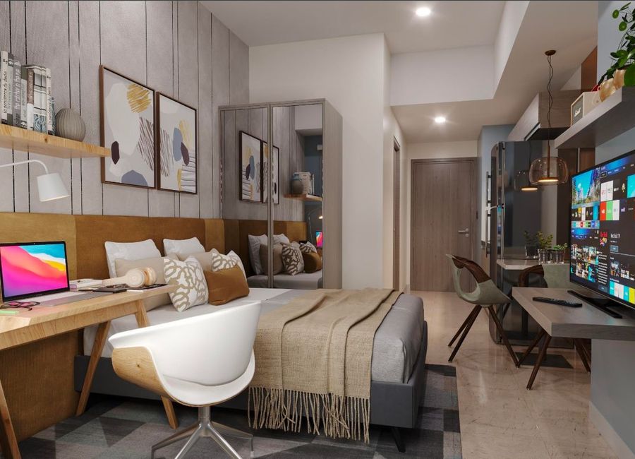 Studio Unit in SYNC Residences, C5 Bagong Ilog, Pasig