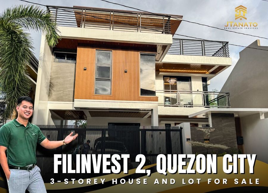 Stunning Brand New House and Lot with View Deck for Sale in Filinvest 2 ...