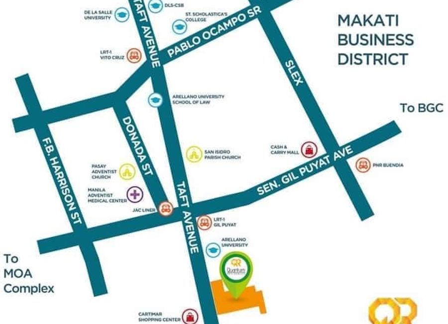 QUANTUM RESIDENCES READY FOR OCCUPANCY STUDIO TYPE TAFT AVENUE PASAY