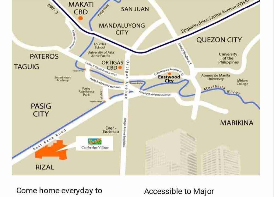 1 bedroom loft type in cainta pasig (free viewing)