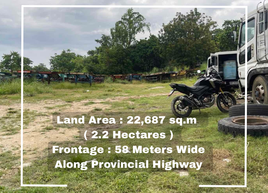 2.2 Hectares Ideal for mixed used development . 58 meters frontage ...