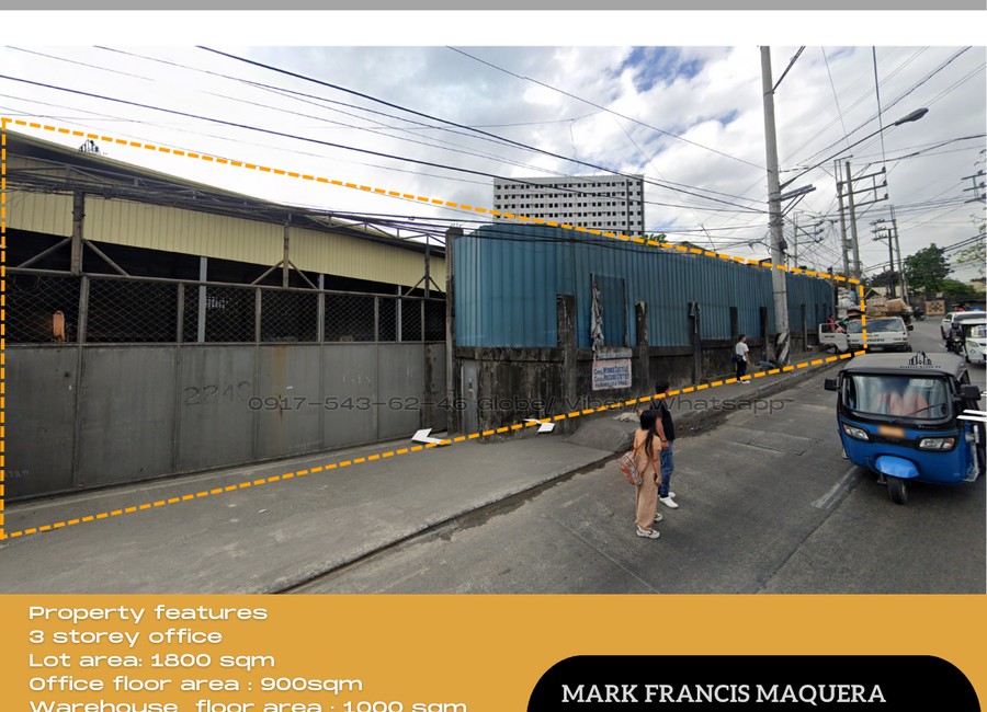 For Sale!! 3 Storey Office building with Warehouse along Payatas road ...