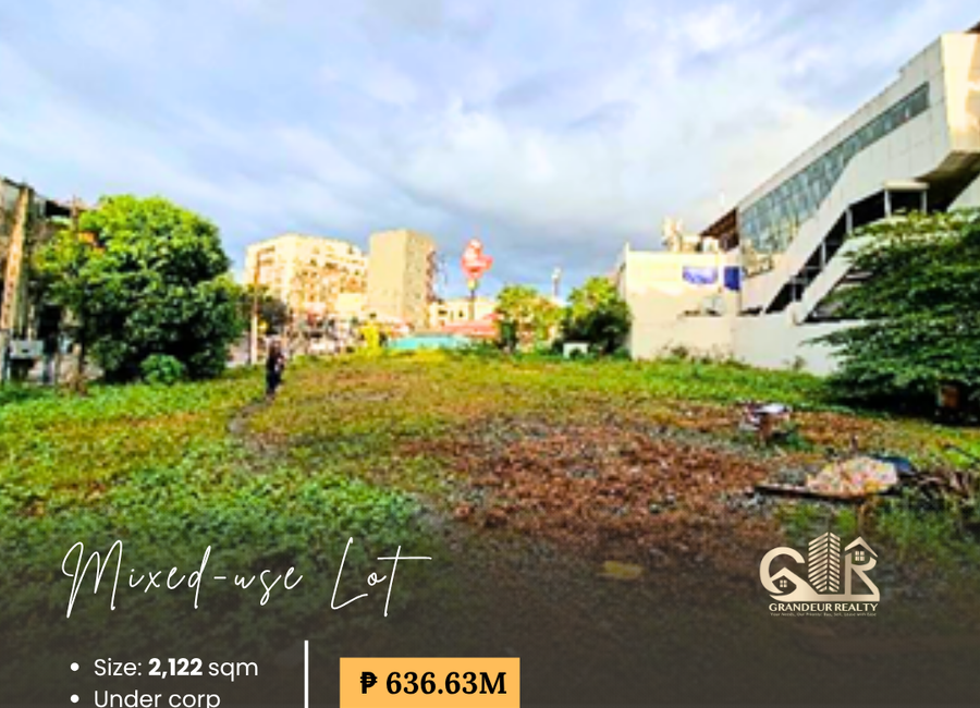 For Sale: Commercial Lot located at Legarda St., Sampaloc, Manila