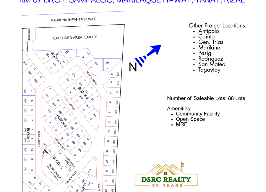PRIME RESIDENTIAL LOT FOR SALE IN TANAY RIZAL