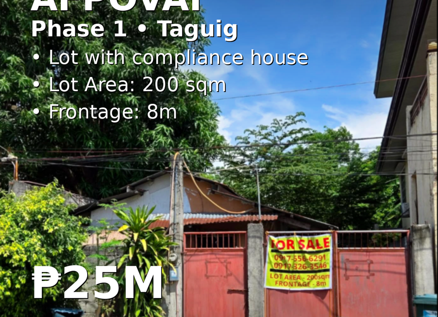 FOR SALE | AFPOVAI Phase 1, Taguig