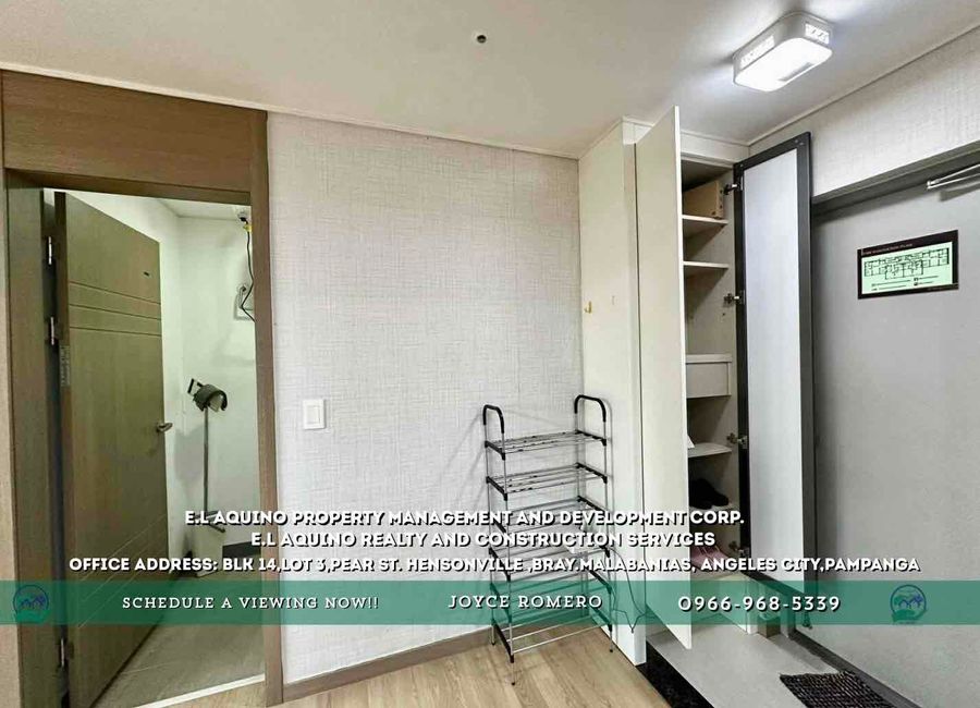 1 Bedroom Unit For Rent Located in Clark Freeport Zone