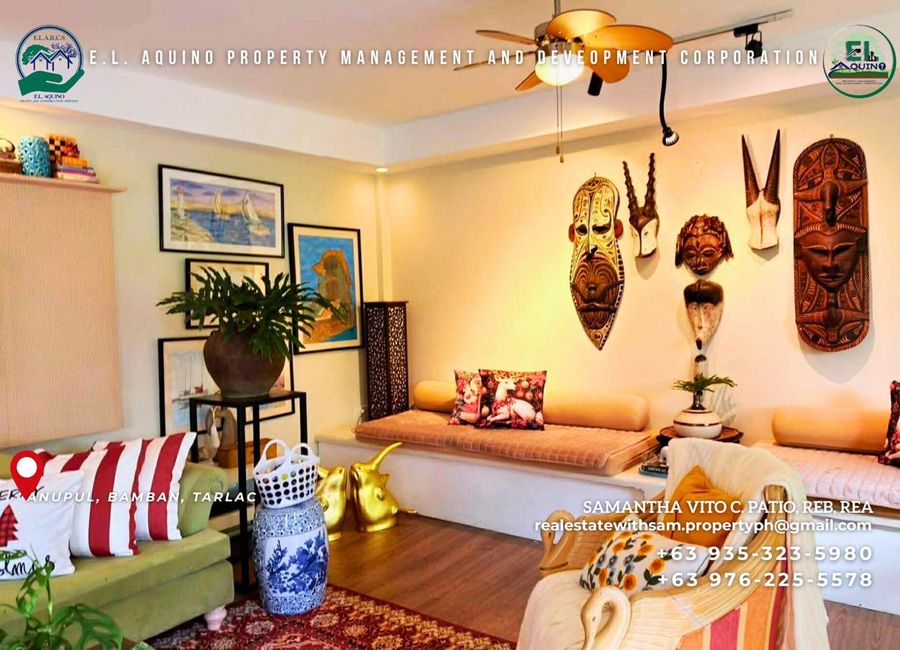 3 Bedroom Bungalow Resort Style Villa for Rent in Anupul Bamban Tarlac