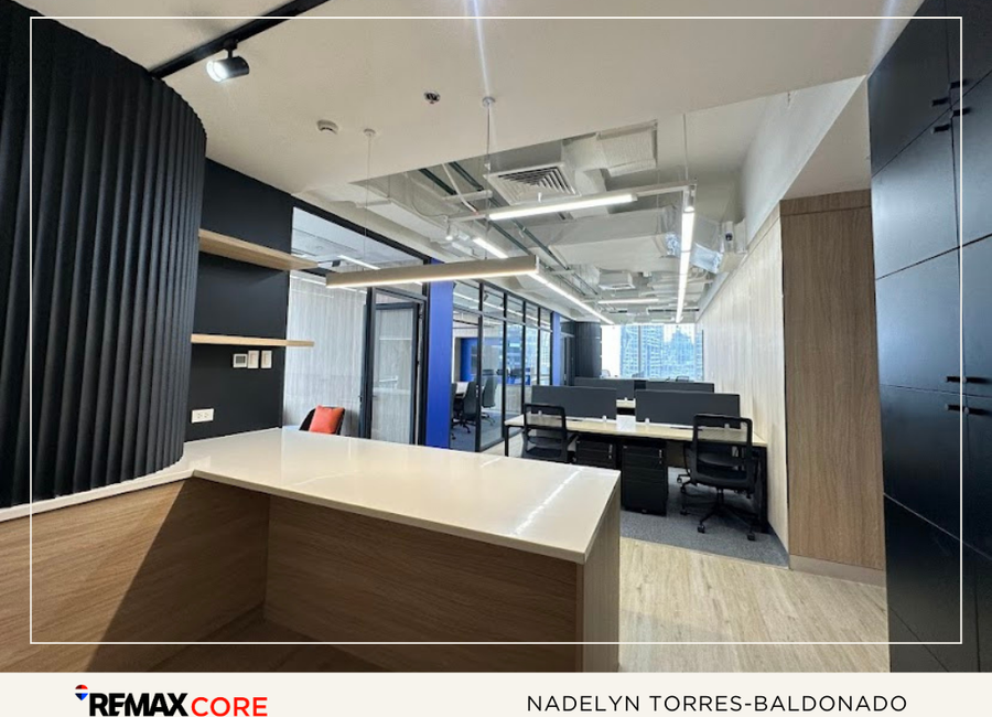 FOR LEASE: Fully fitted Corner PSE Tower BGC Office Space