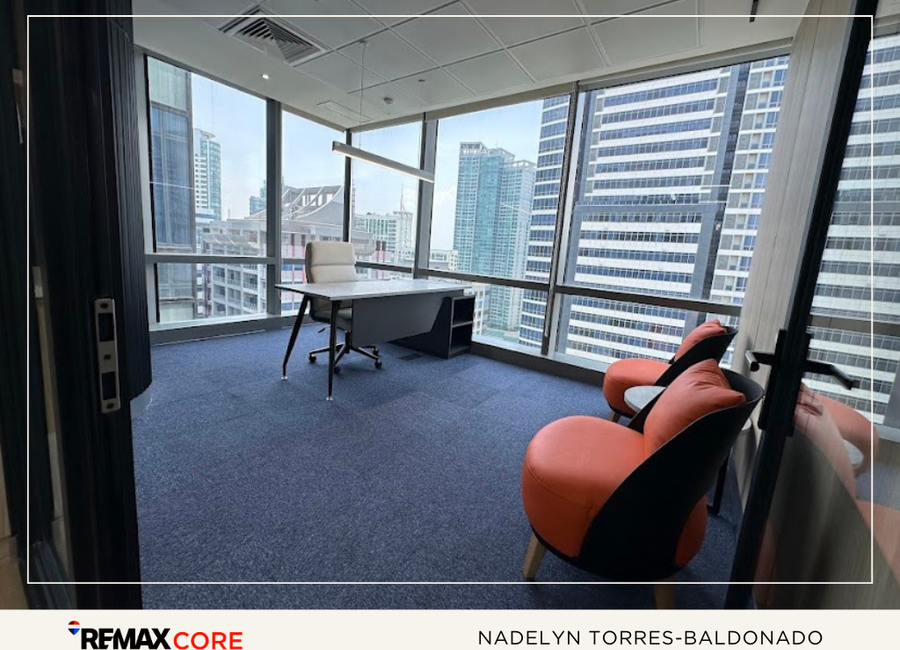 FOR LEASE: Fully fitted Corner PSE Tower BGC Office Space