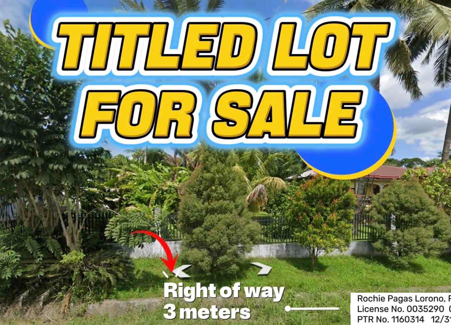 Titled Lot for Sale
