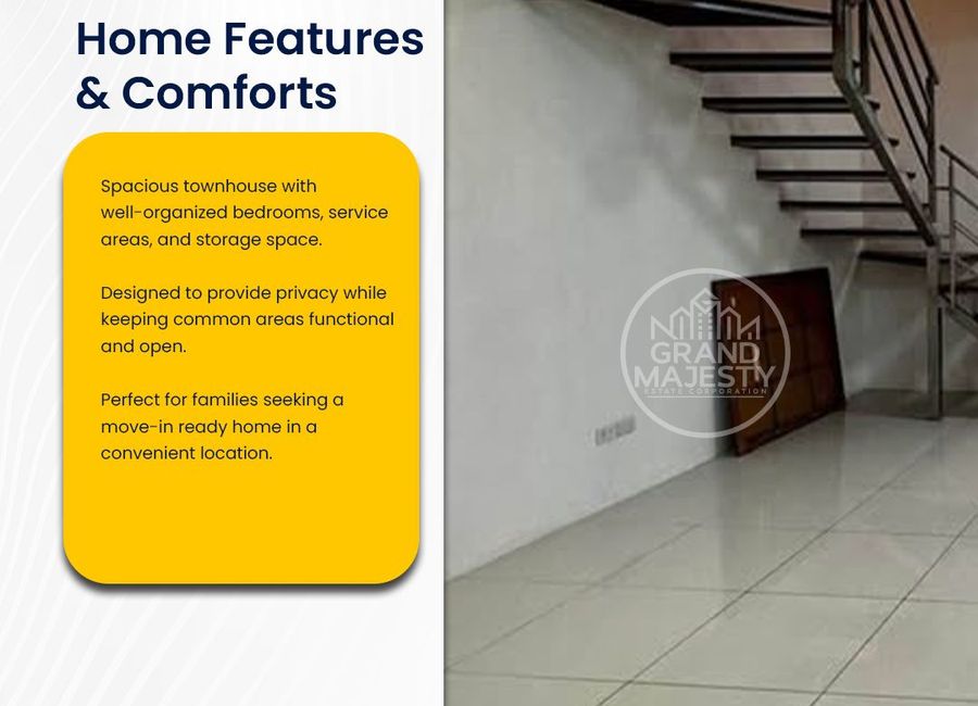 Townhouse for Lease in Sauyo, Novaliches, Quezon City