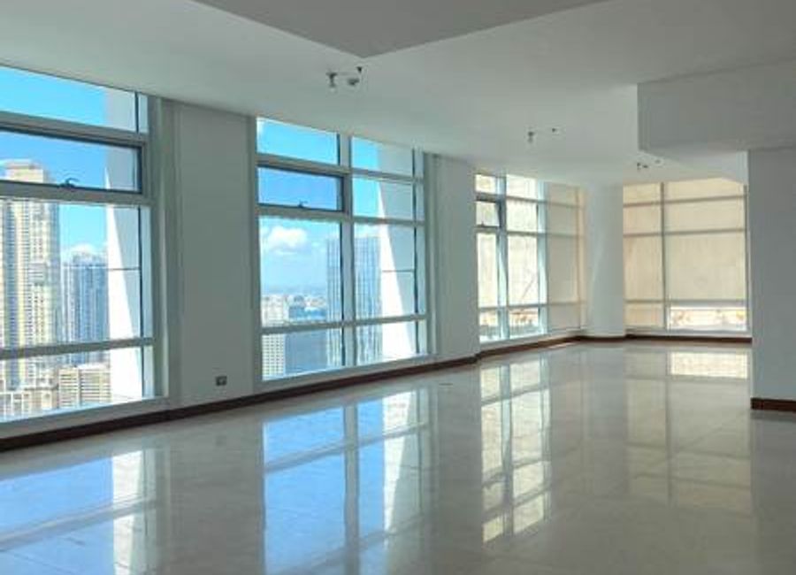Two Roxas Triangle TRT 3BR Condo Rent Makati City