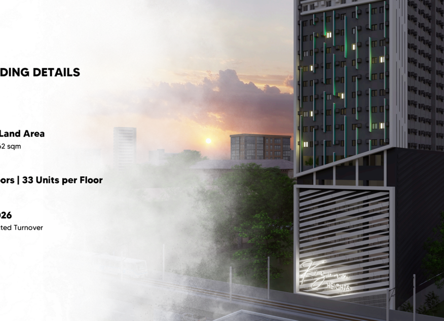 Kizuna Heights - Studio Unit for sale near De Lasalle University - Taft ...