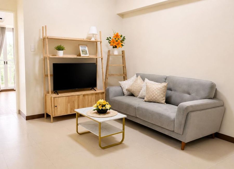New 2-BR unit FULLY FURNISHED with PARKING at the CRESTMONT PANAY AVE. Q.C