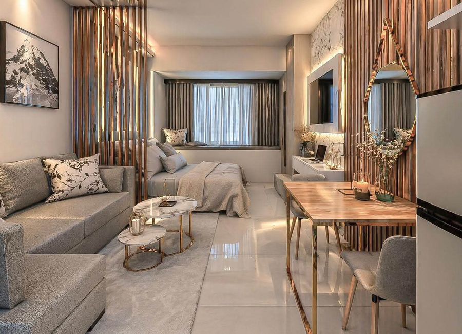Studio Unit for rent in Mandani Bay Quay , Mandaue City, Cebu