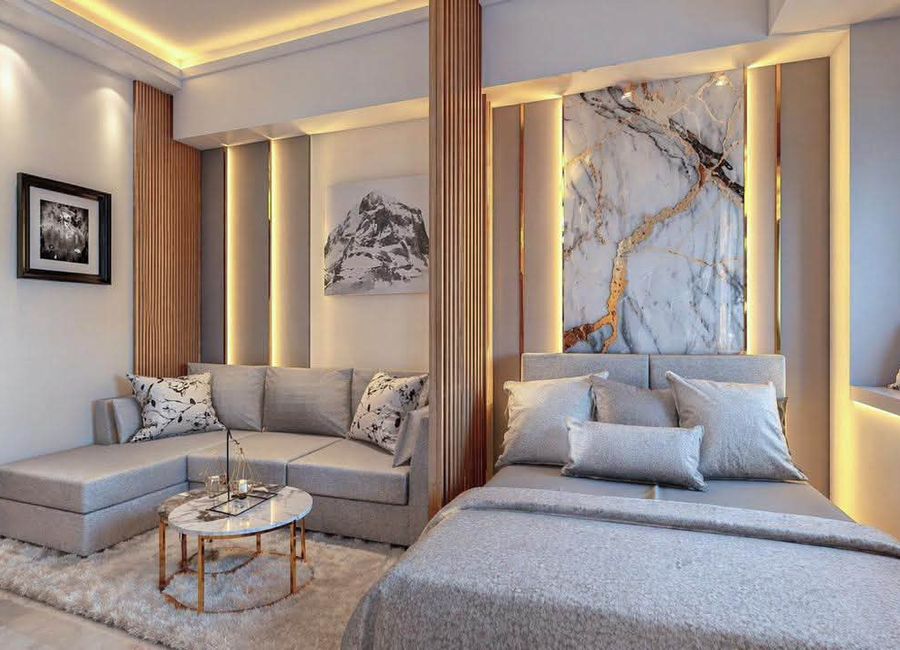 Studio Unit for rent in Mandani Bay Quay , Mandaue City, Cebu